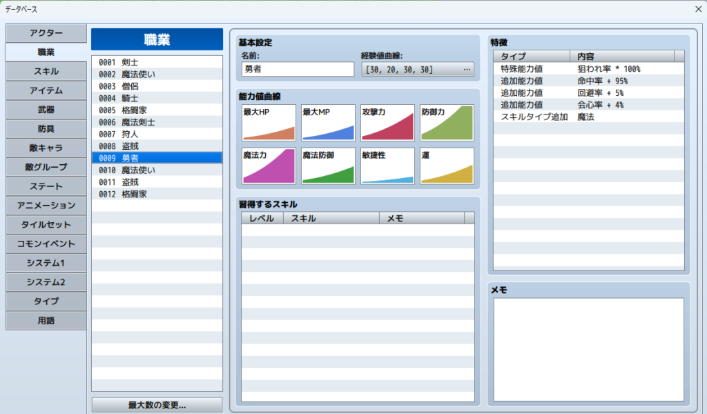 Chatgptでrpgツクールmz向けアクターを生成 Aiで「無限に遊べるrpg」を作りたい